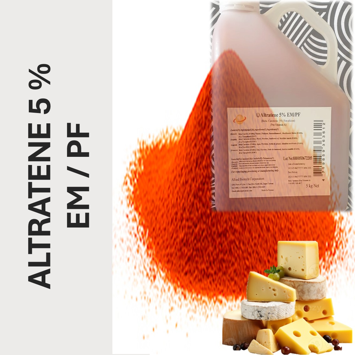 ALTRATENE 5 % EM/PF - 5 L